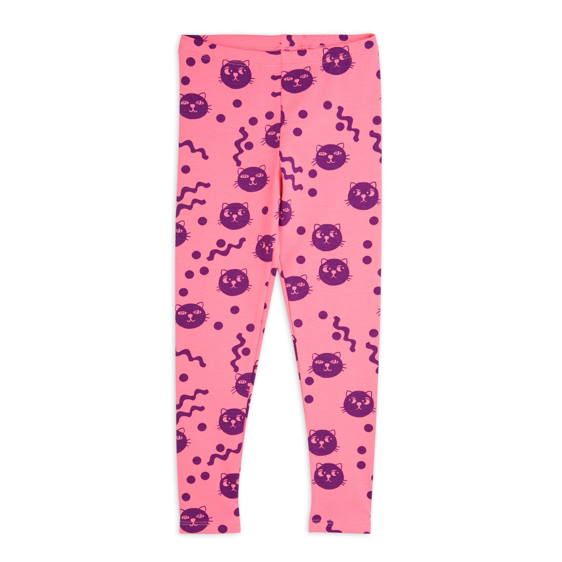 Squiggly Cats Leggings by Mini Rodini - Petite Belle | UK Stockist